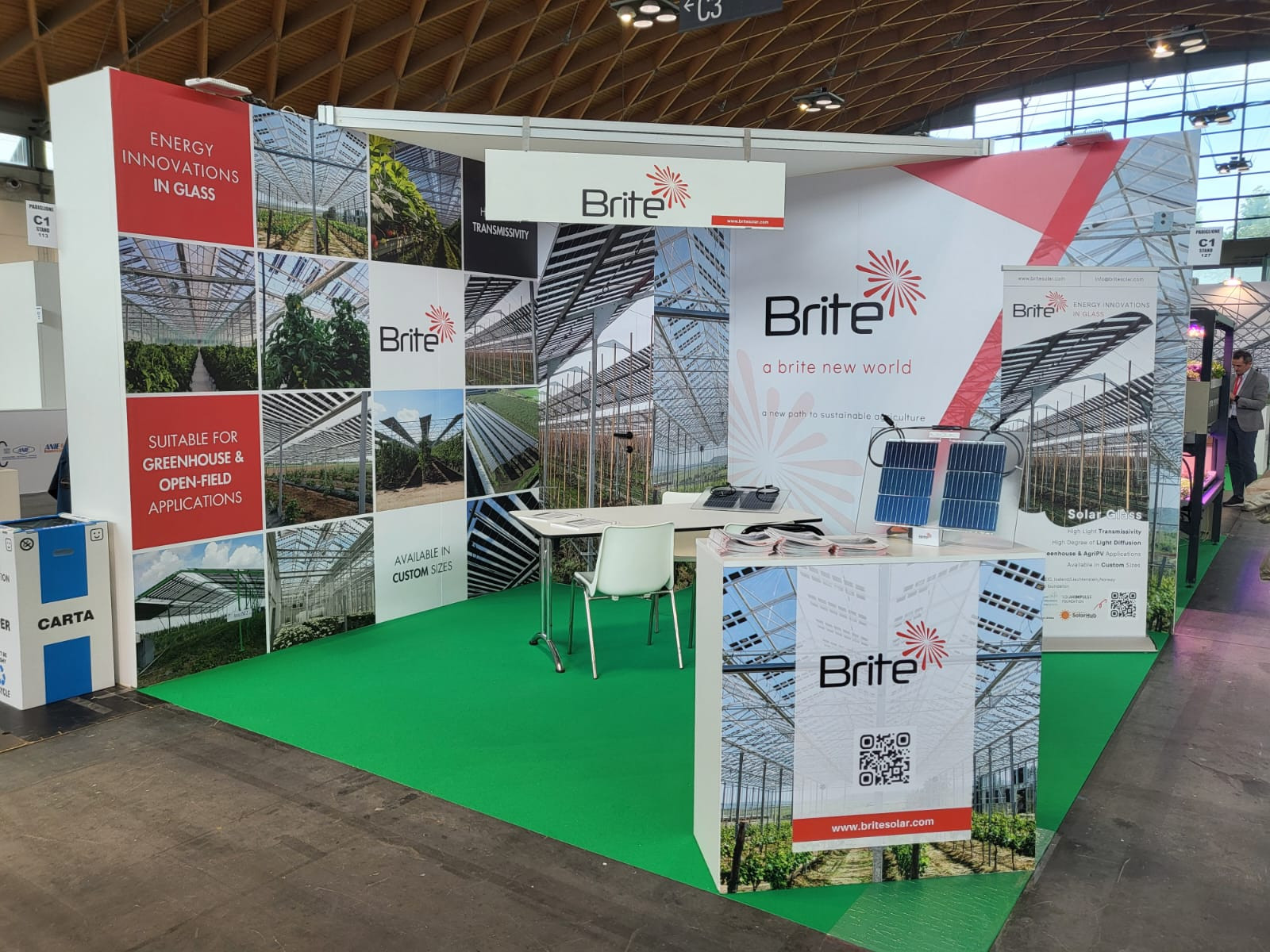 Brite Solar at Macfrut 2025 | Hall C1 – Stand 127